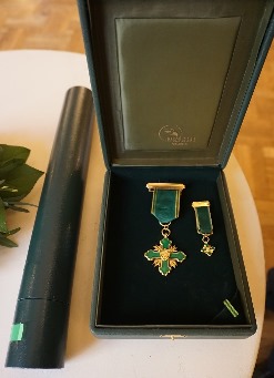 Mr. Roberts Binde, the Honorary Consul of Colombia in Latvia, was ...